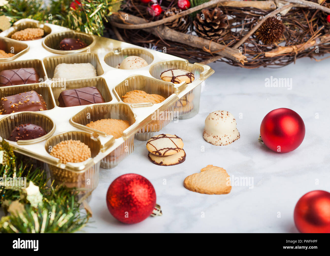 Belgian biscuit selection hi-res stock photography and images - Alamy