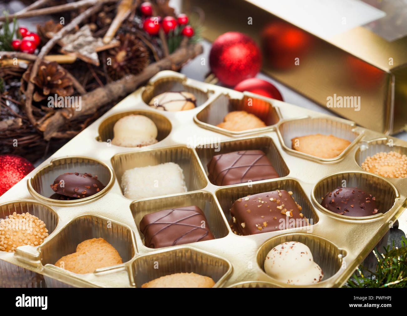 Belgian biscuit selection hi-res stock photography and images - Alamy