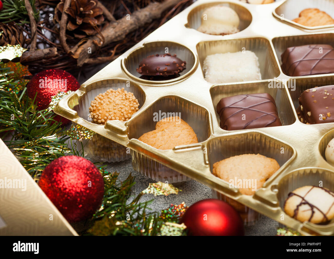 Biscuit selection box hi-res stock photography and images - Alamy