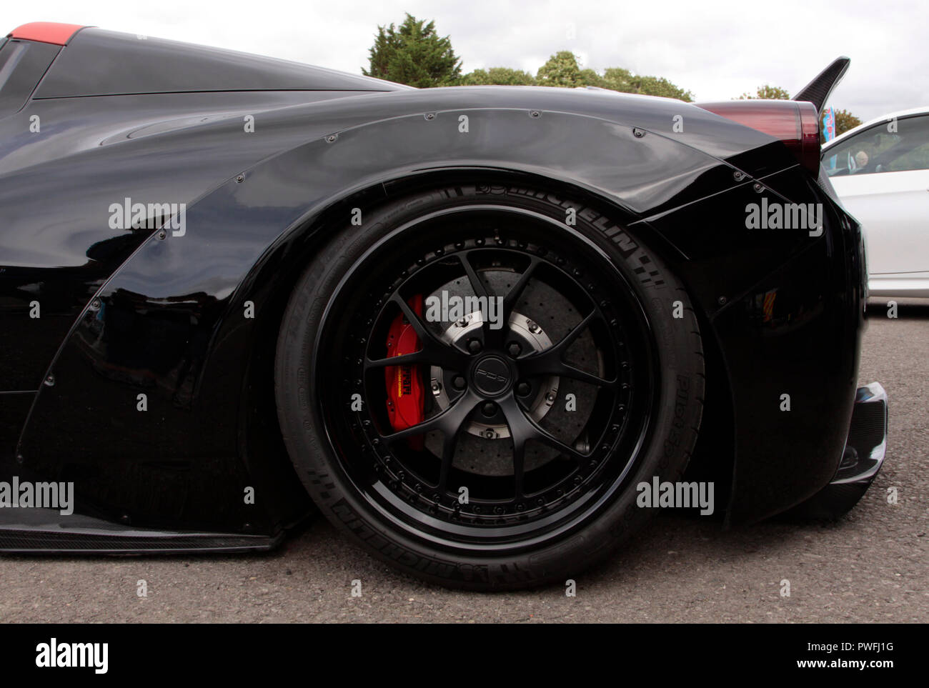 Black ferrari hi-res stock photography and images - Alamy