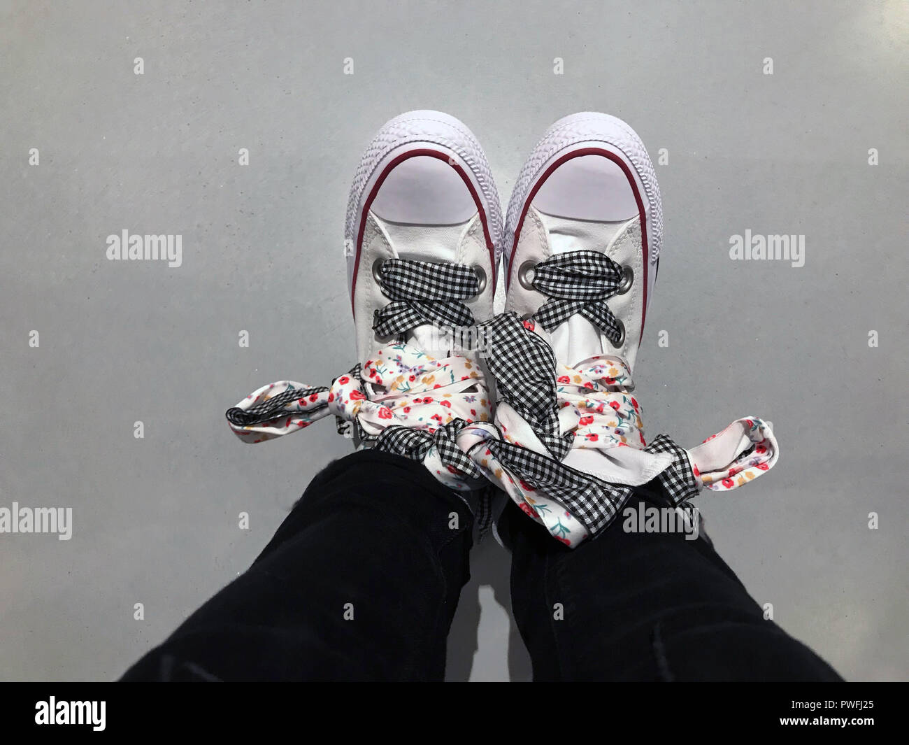 Converse Trainers High Resolution Stock Photography and Images - Alamy
