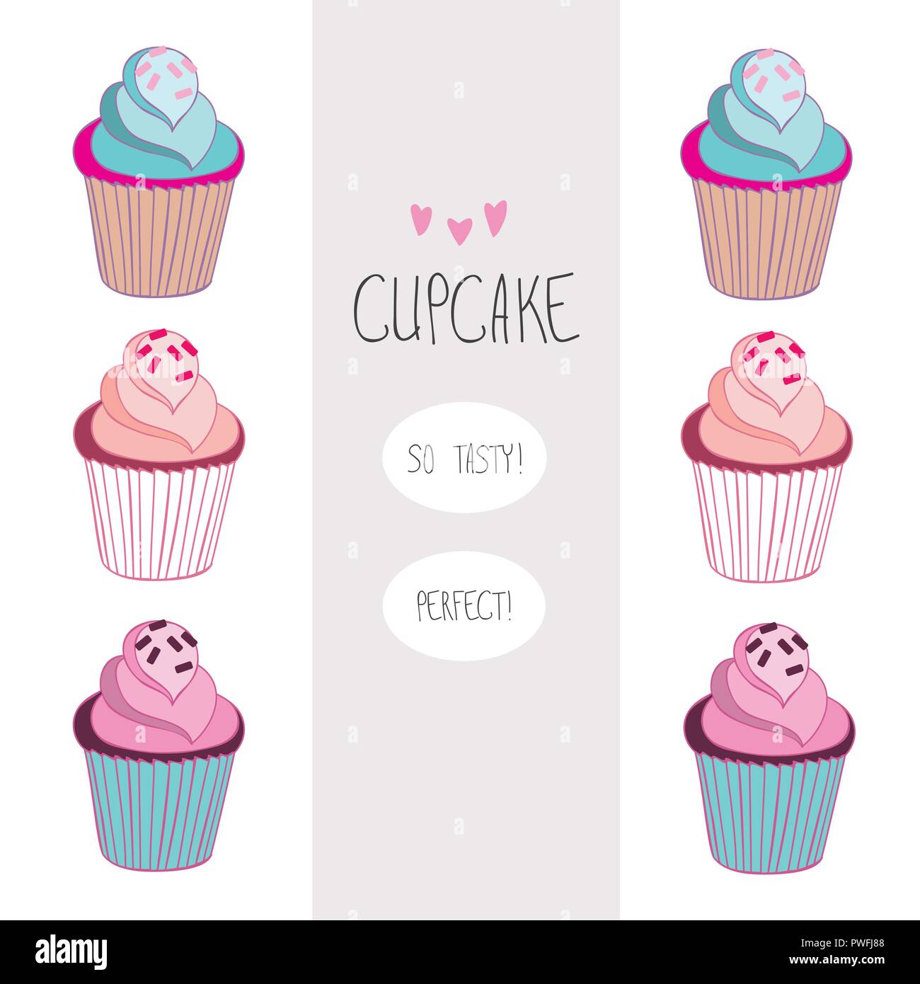 Yummy cartoon hi-res stock photography and images - Alamy