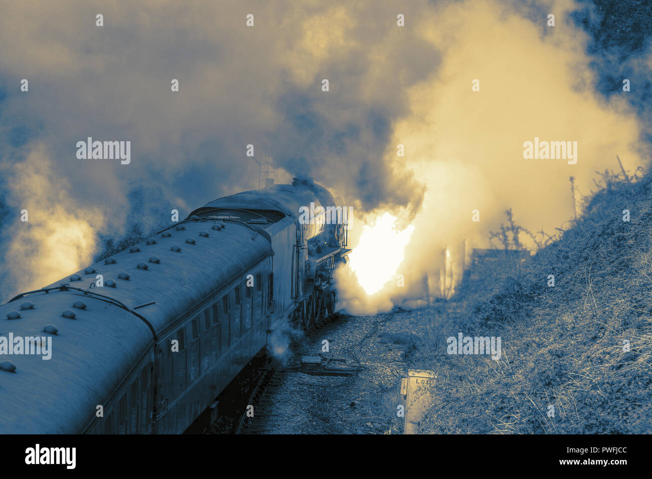 Steam engine smoke abstract hi-res stock photography and images - Alamy