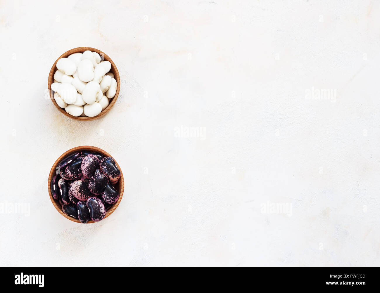 Different types of legumes - Cannellini Beans, Black and Red Kidney ...