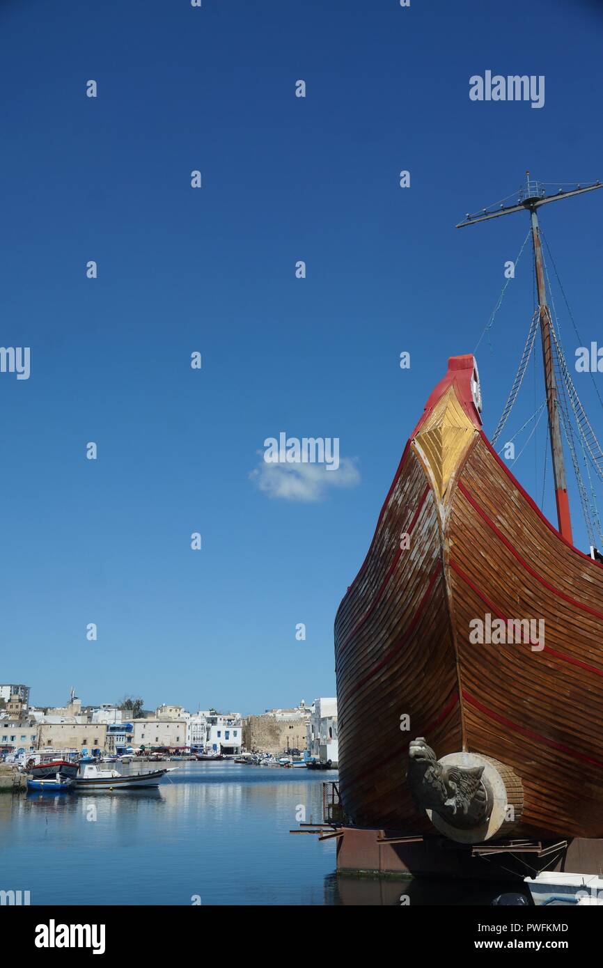 Bizerte harbor in Tunisia Stock Photo - Alamy