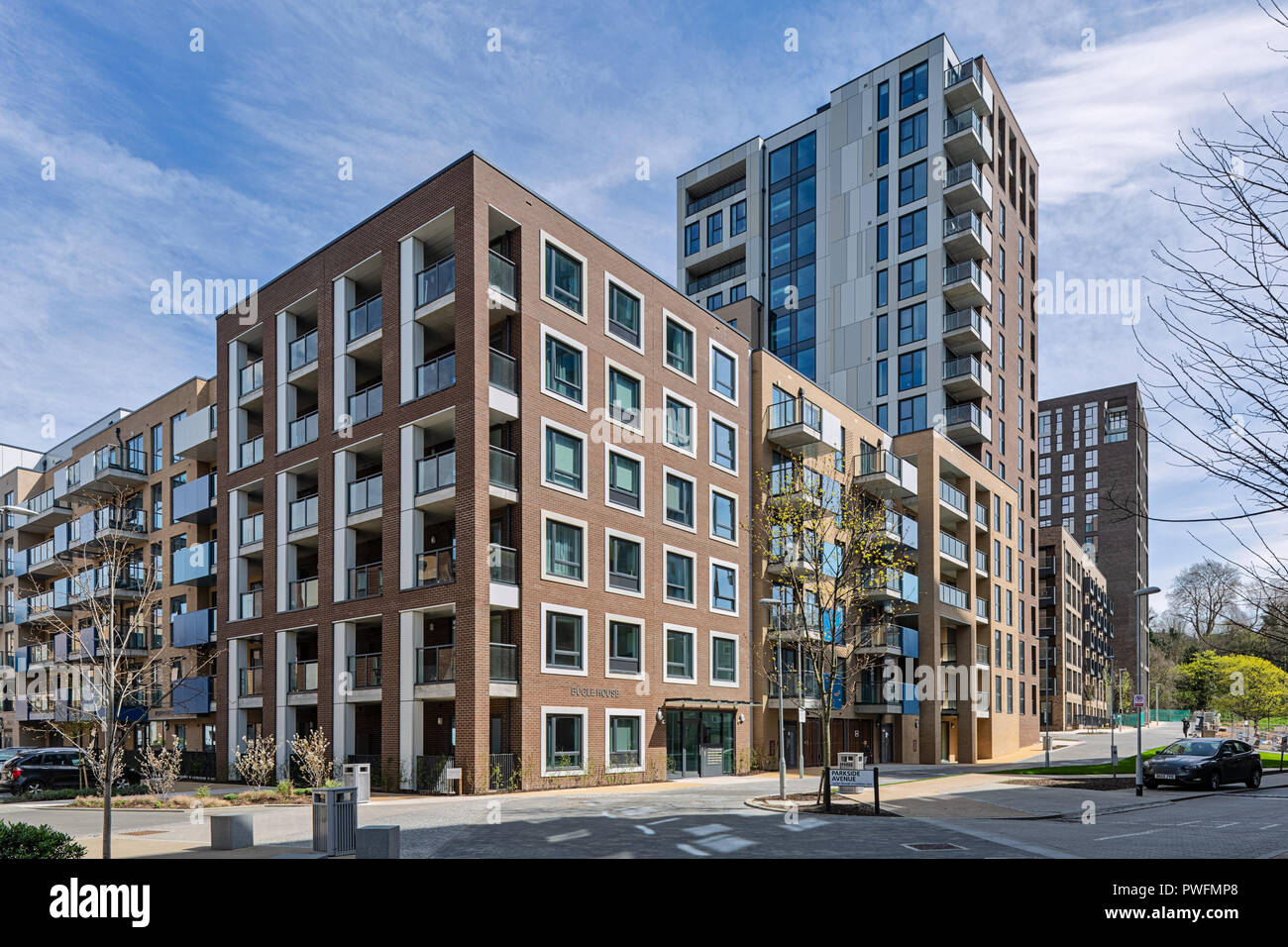 Parkside, Heathside and Lethbridge Estate in Lewisham Stock Photo - Alamy