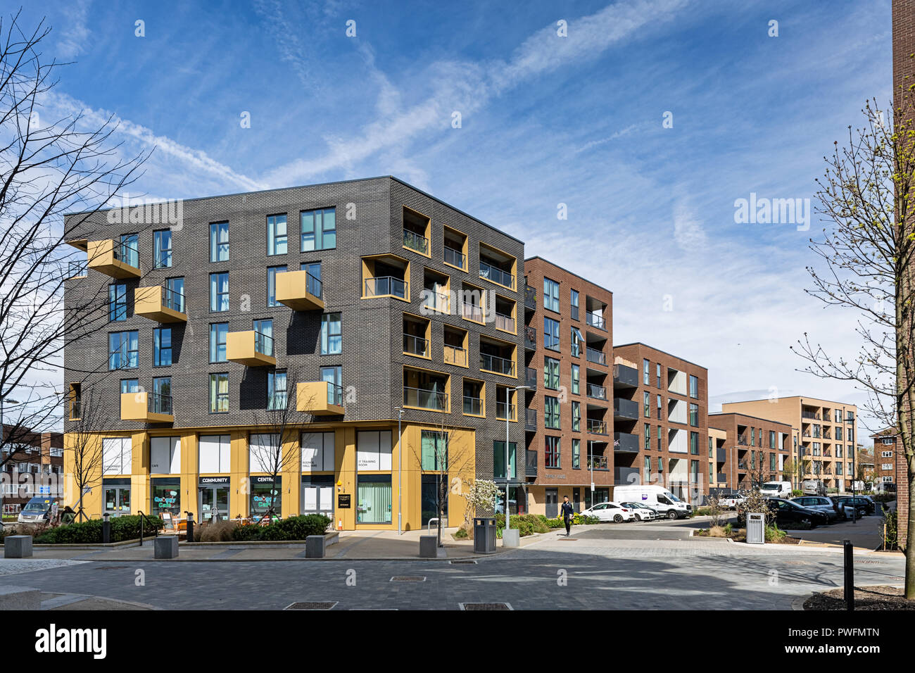 Parkside, Heathside and Lethbridge Estate in Lewisham Stock Photo - Alamy