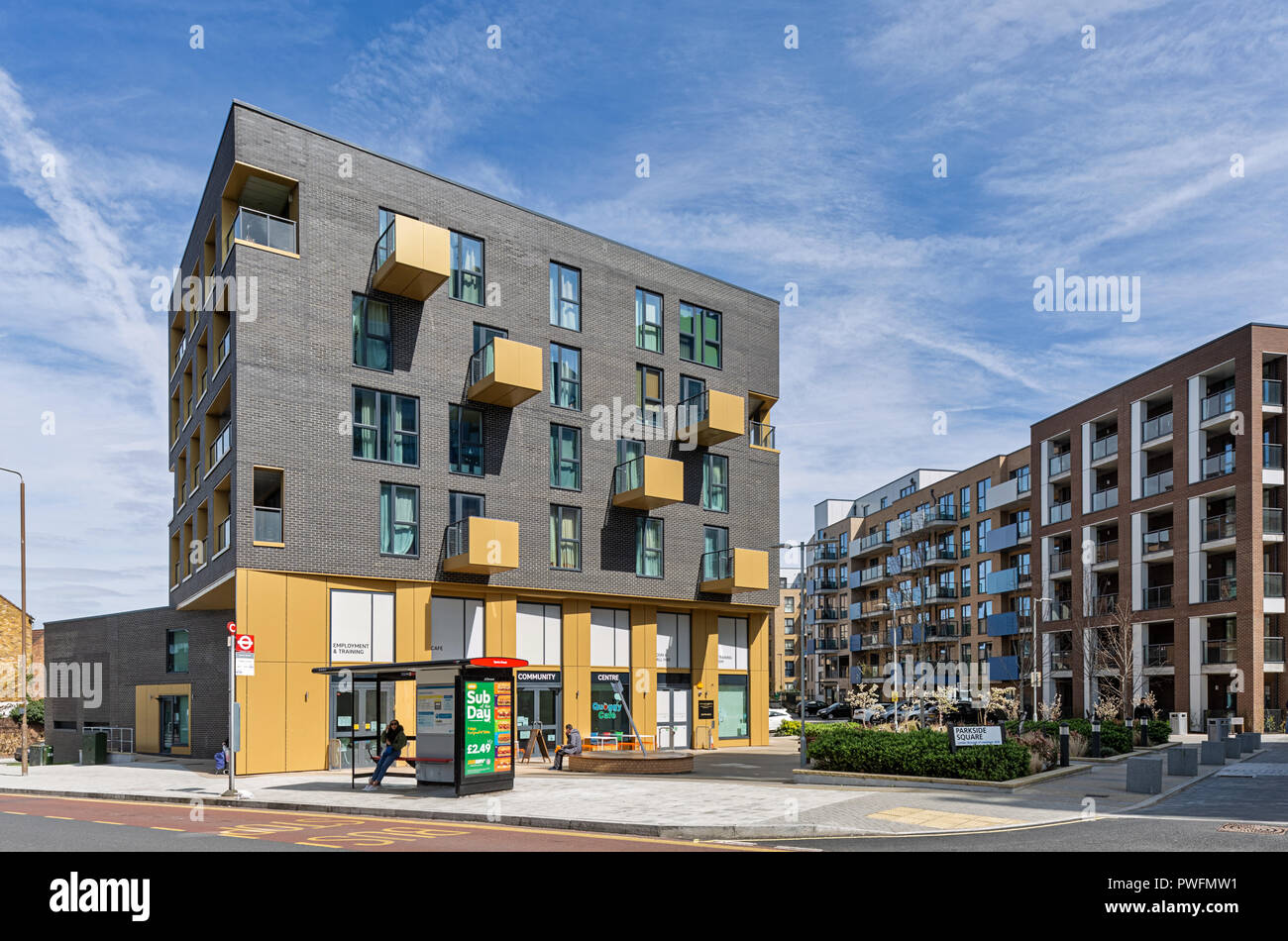 Parkside, Heathside and Lethbridge Estate in Lewisham Stock Photo - Alamy