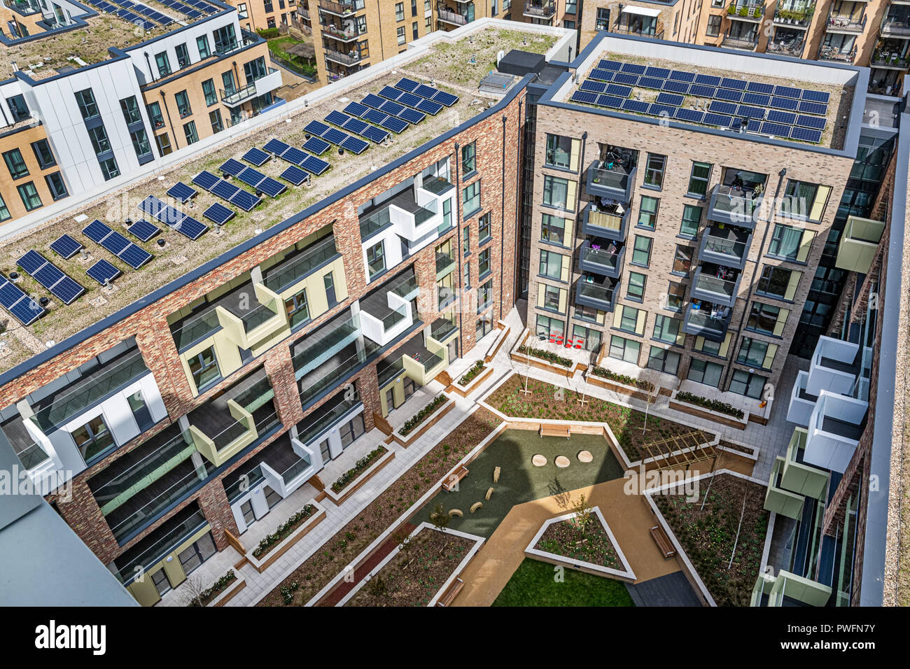 Parkside, Heathside and Lethbridge Estate in Lewisham Stock Photo - Alamy
