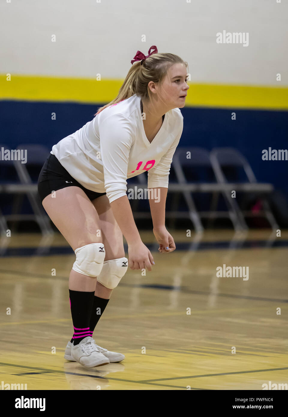 Volleyball action with American Christian Academy vs Butte Valley in ...