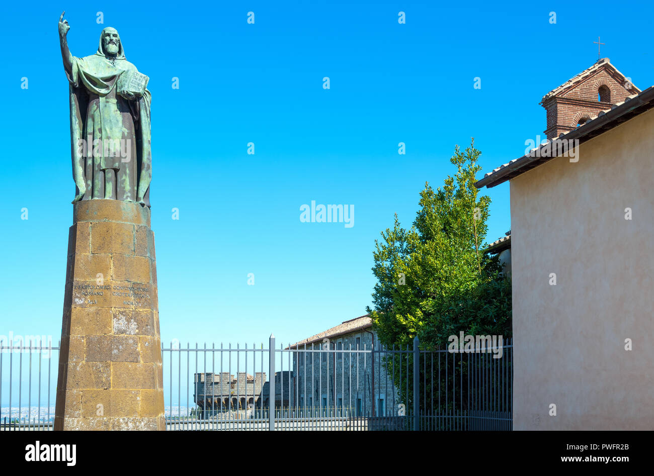 Grottaferrata abbey hi-res stock photography and images - Alamy