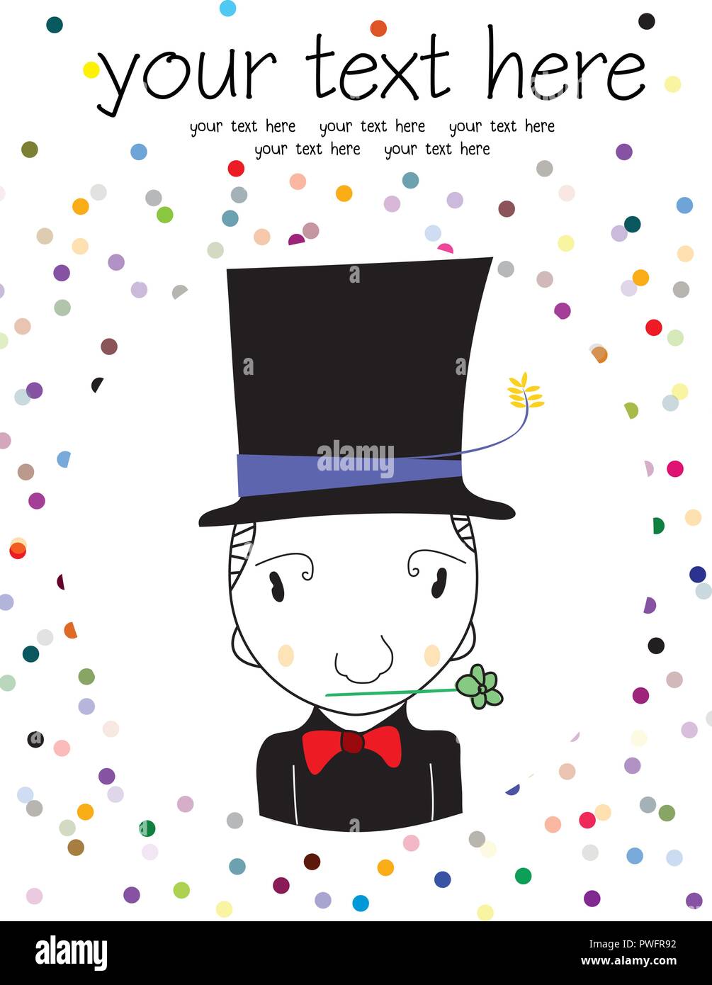 Vector illustration Magician cartoon Stock Vector Image & Art - Alamy