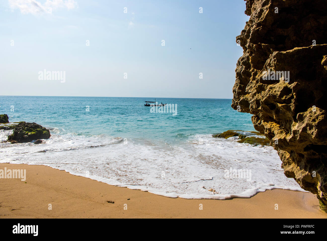 beautiful beach view summer holiday photo Stock Photo - Alamy