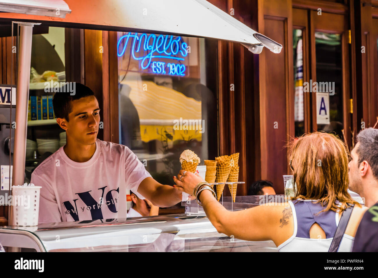 Italian ices hi-res stock photography and images - Alamy