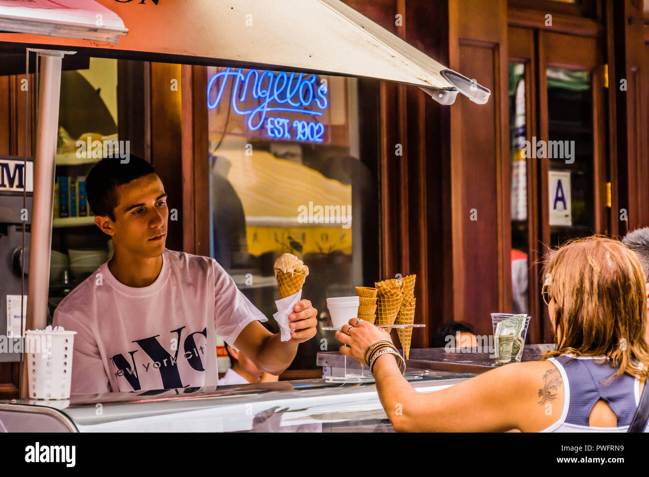 Italian ices hi-res stock photography and images - Alamy