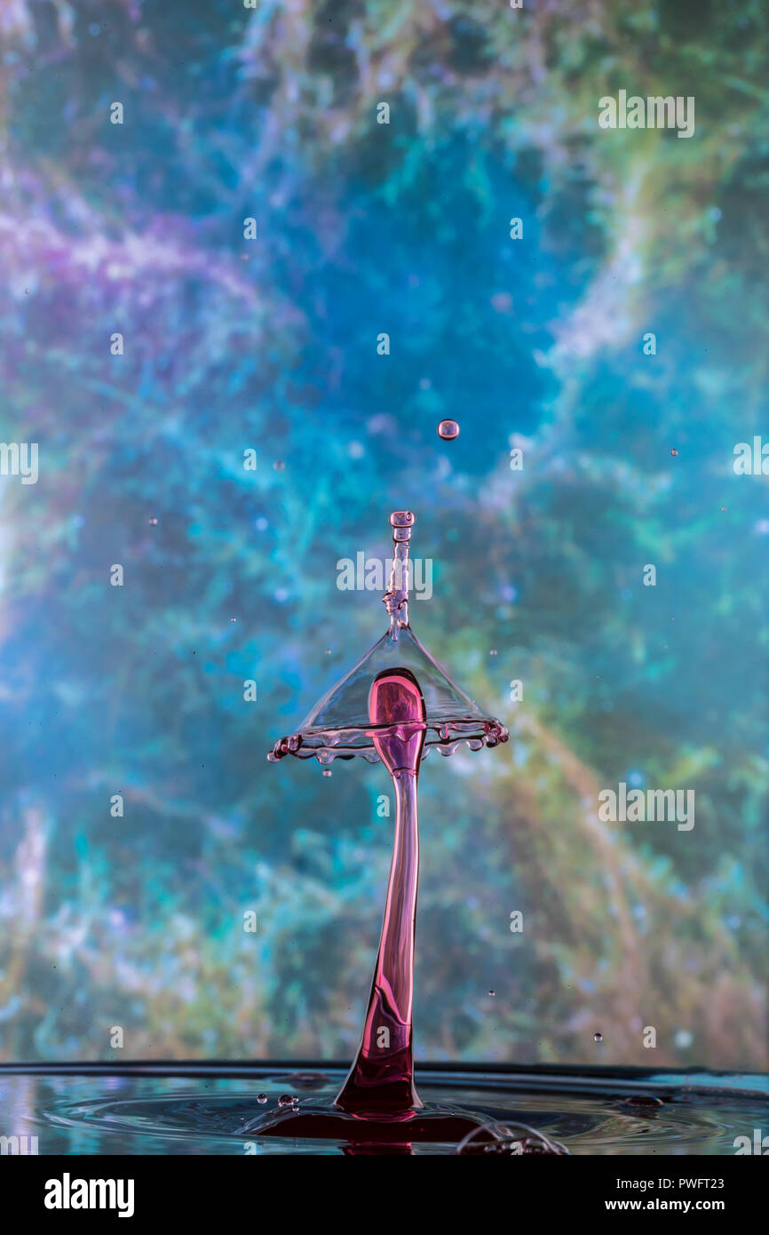 splash drop art water drops Stock Photo - Alamy
