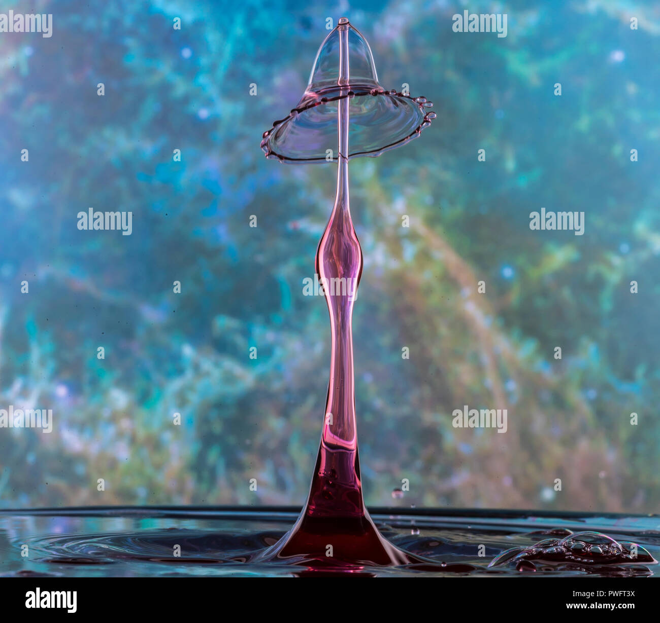 splash drop art water drops Stock Photo - Alamy