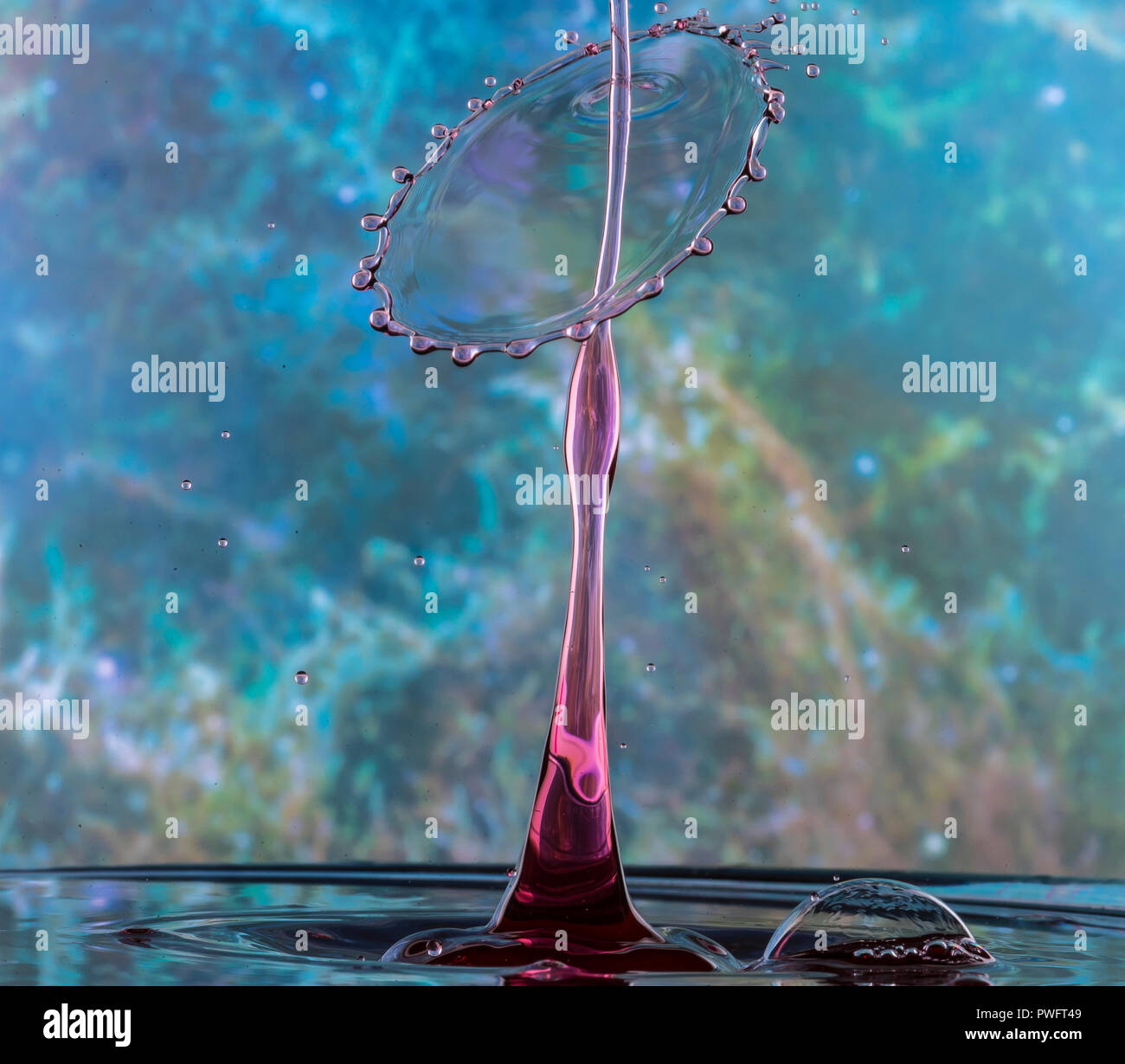 splash drop art water drops Stock Photo - Alamy