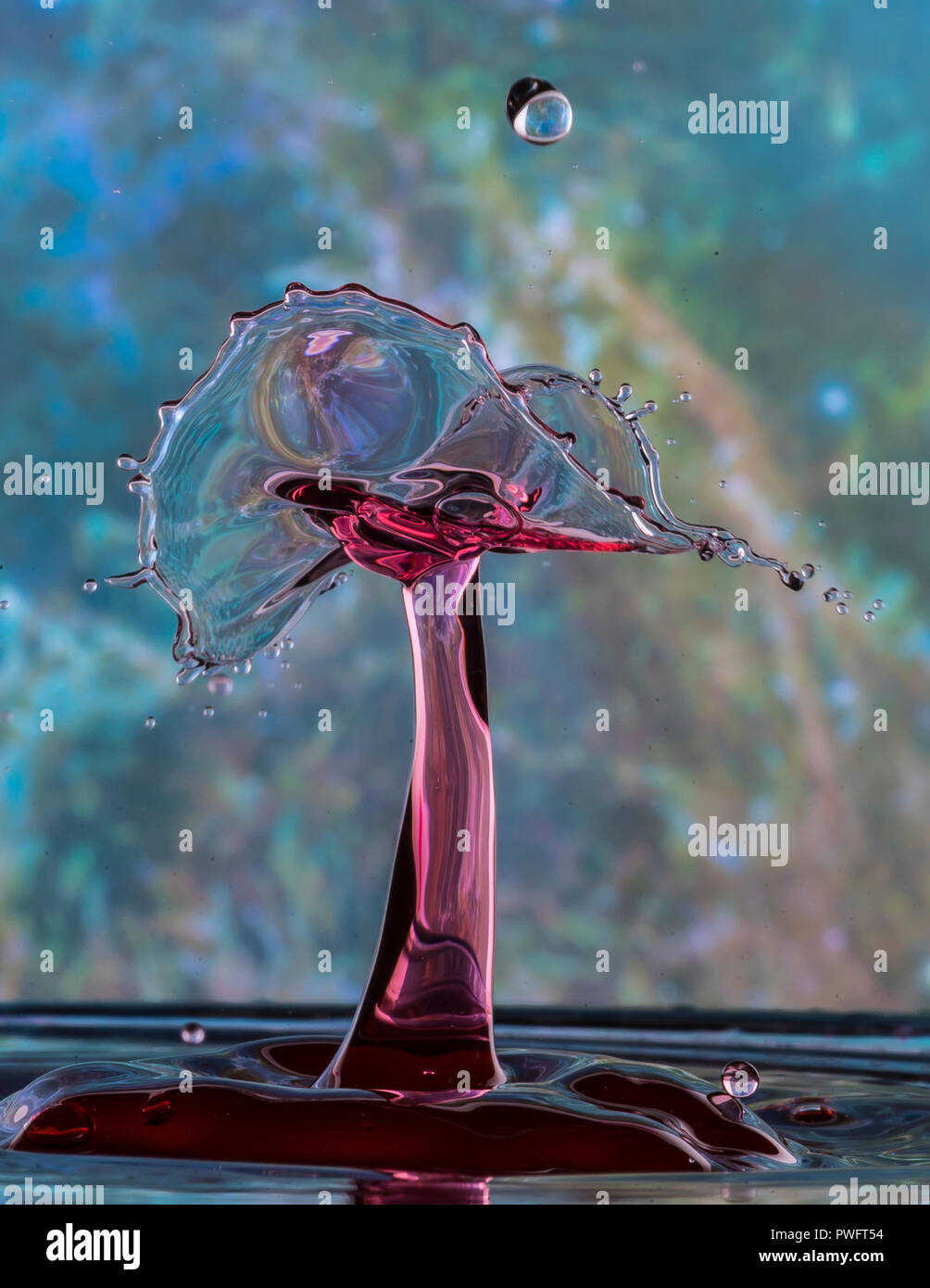 splash drop art water drops Stock Photo - Alamy