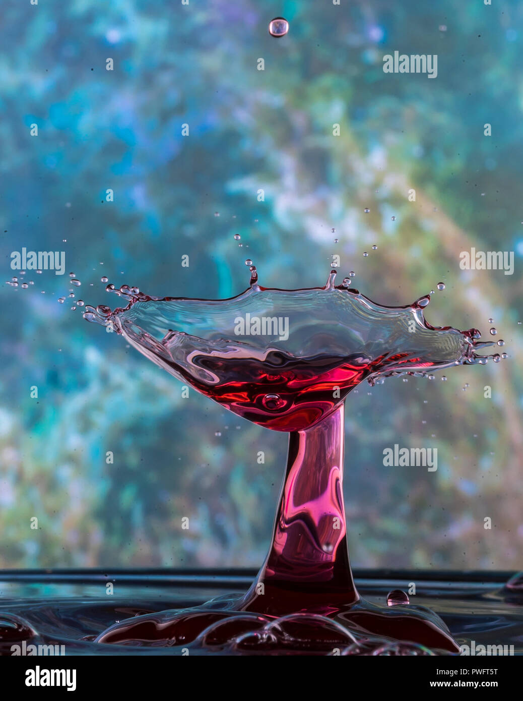 splash drop art water drops Stock Photo - Alamy