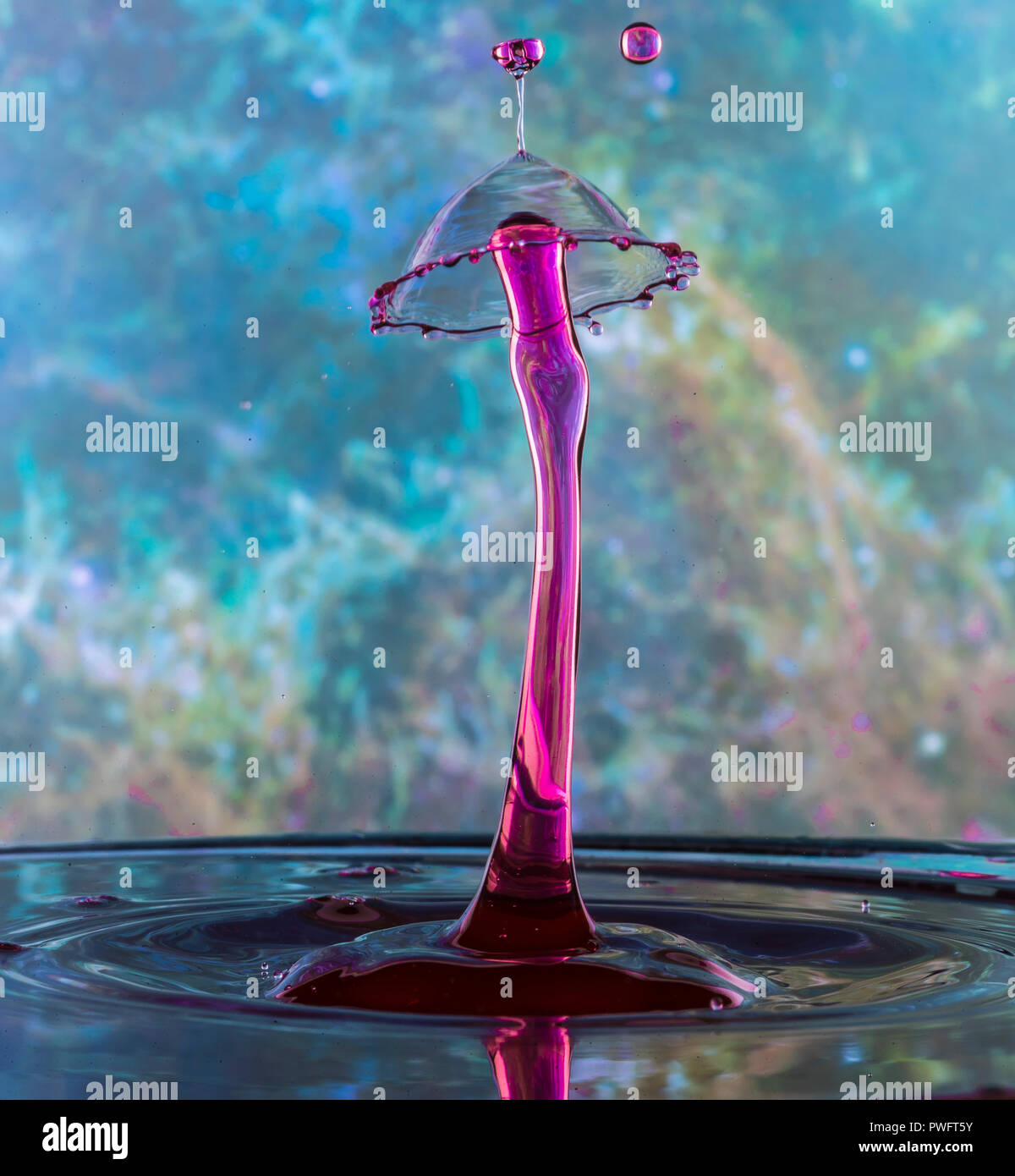 splash drop art water drops Stock Photo - Alamy