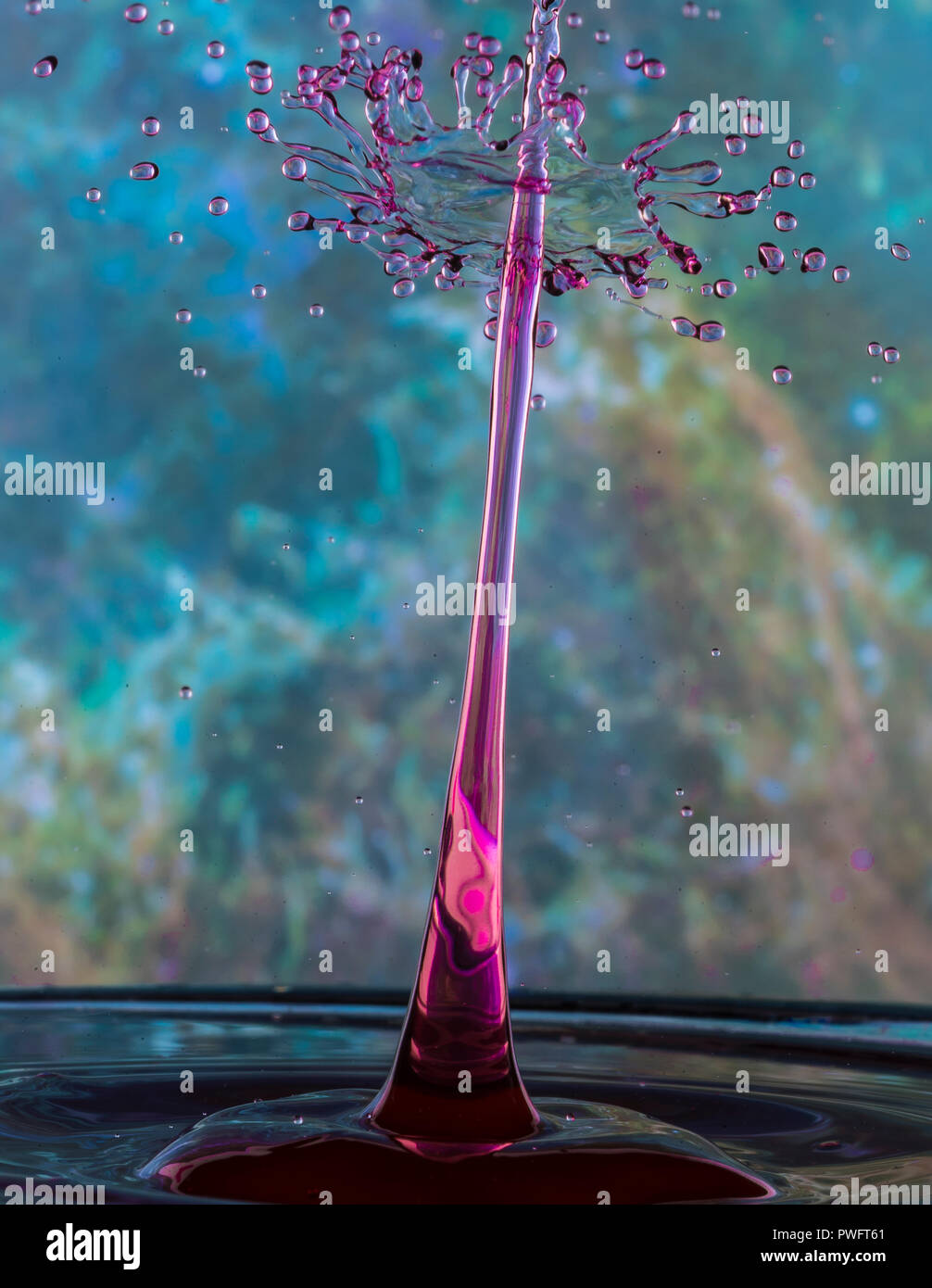 splash drop art water drops Stock Photo - Alamy