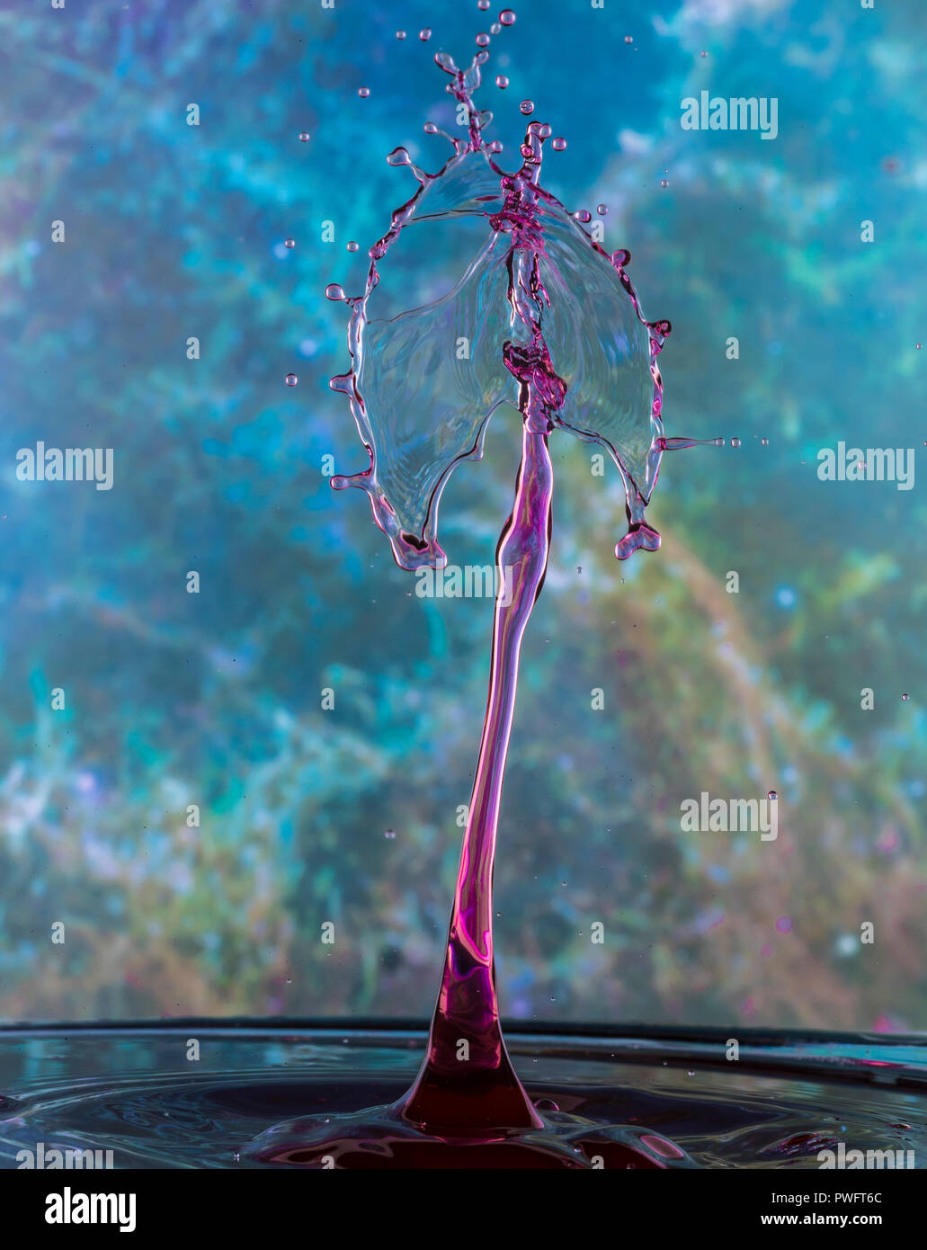 splash drop art water drops Stock Photo - Alamy