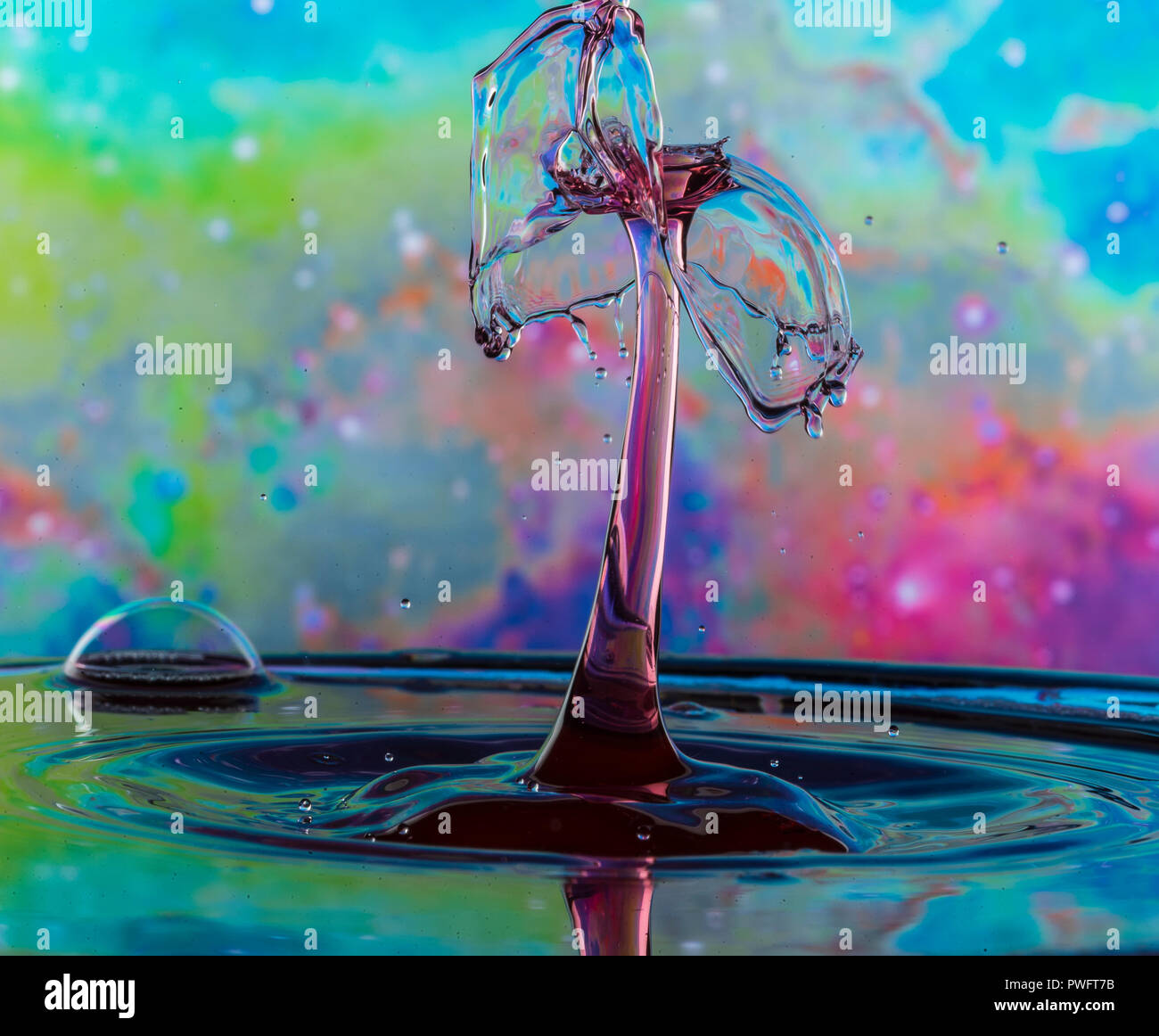 Worthington splash hi-res stock photography and images - Alamy