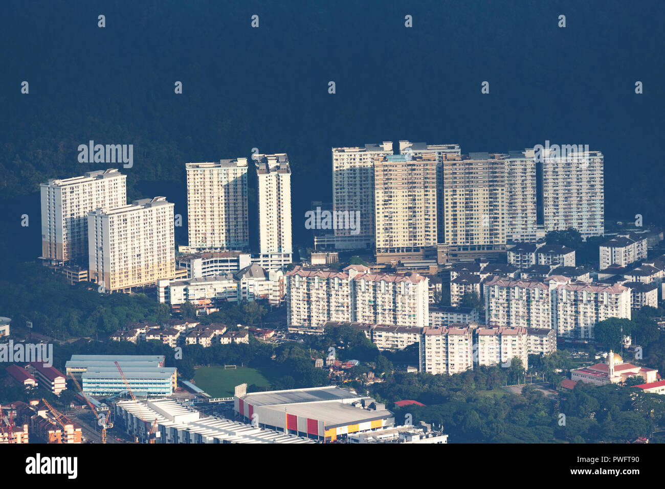 Penang komtar skyline hi-res stock photography and images - Alamy