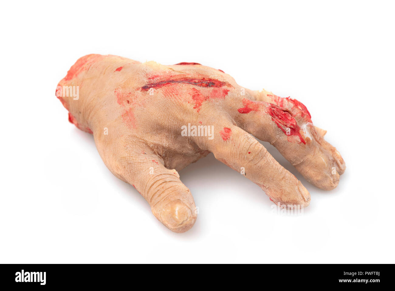 Halloween hand, concept of Halloween Stock Photo - Alamy