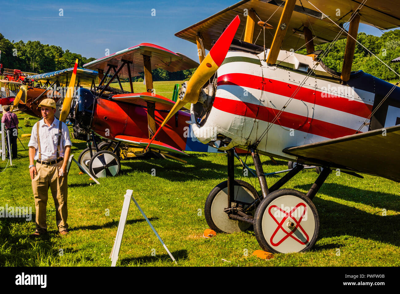 Old Rhinebeck Aerodrome Rhinebeck, New York, USA Stock Photo - Alamy