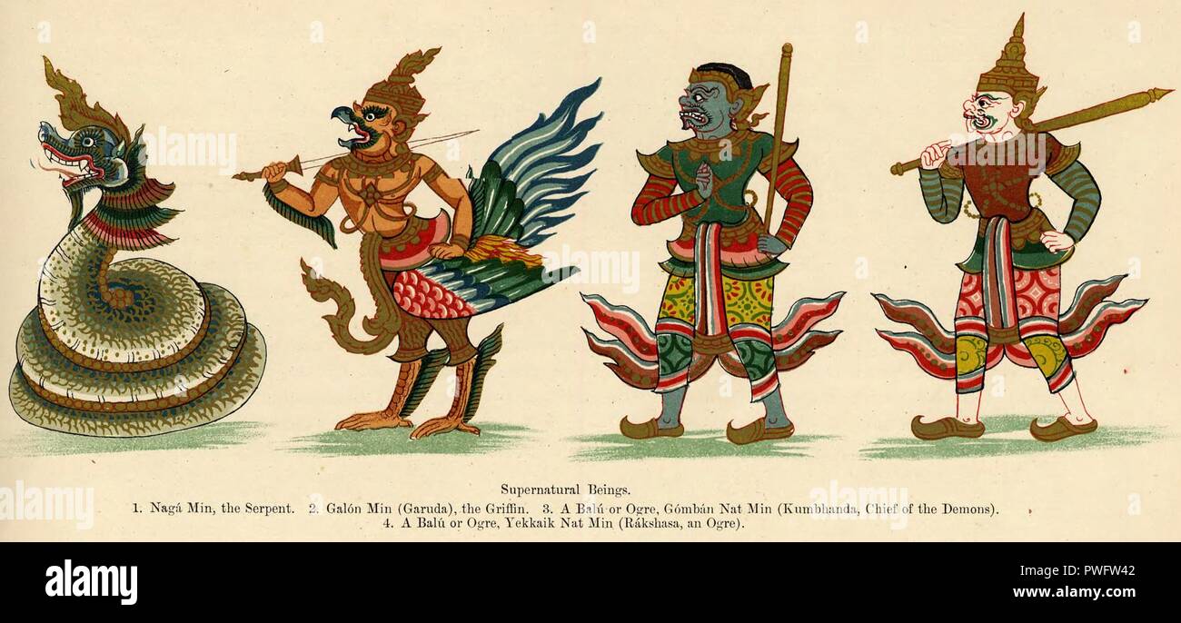 Burmese Naga, Galone, and Bilu Stock Photo - Alamy