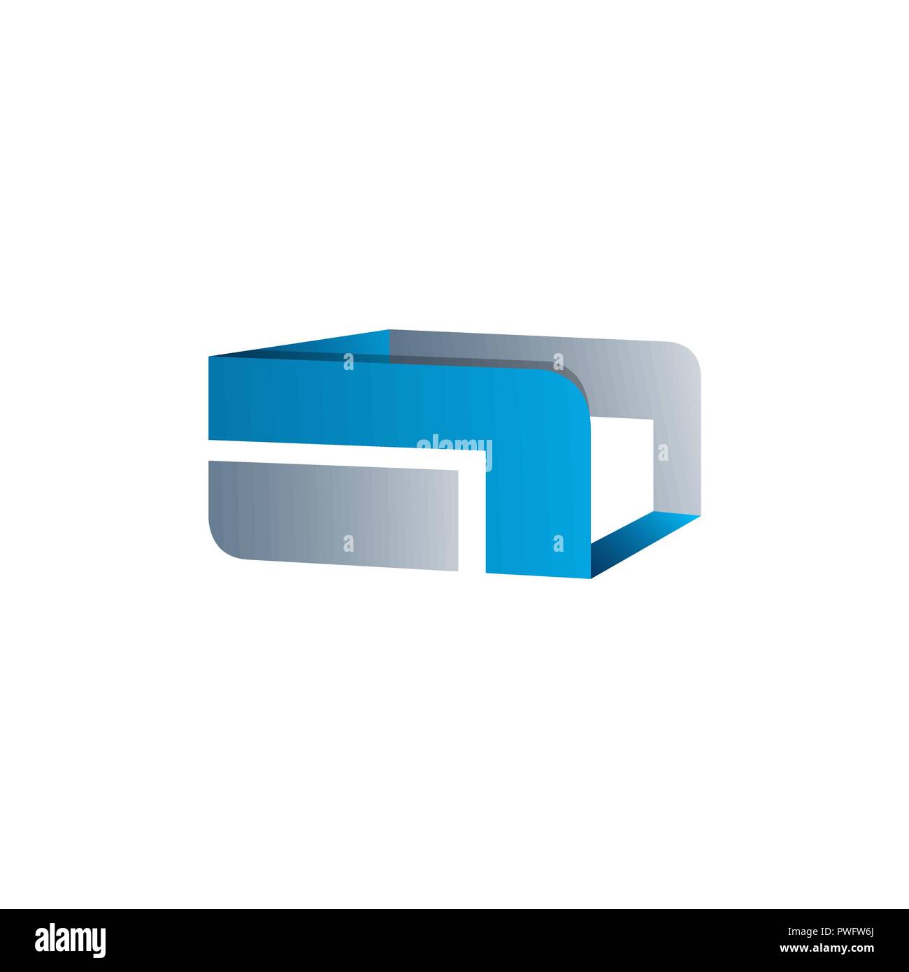 Creative Box abstract emblem, design concept, logo, logotype element ...