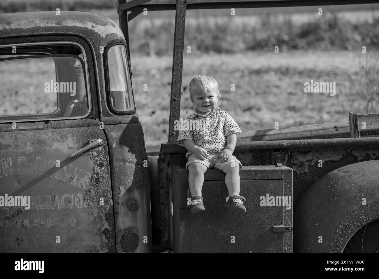 Boy Feet Car High Resolution Stock Photography and Images - Alamy