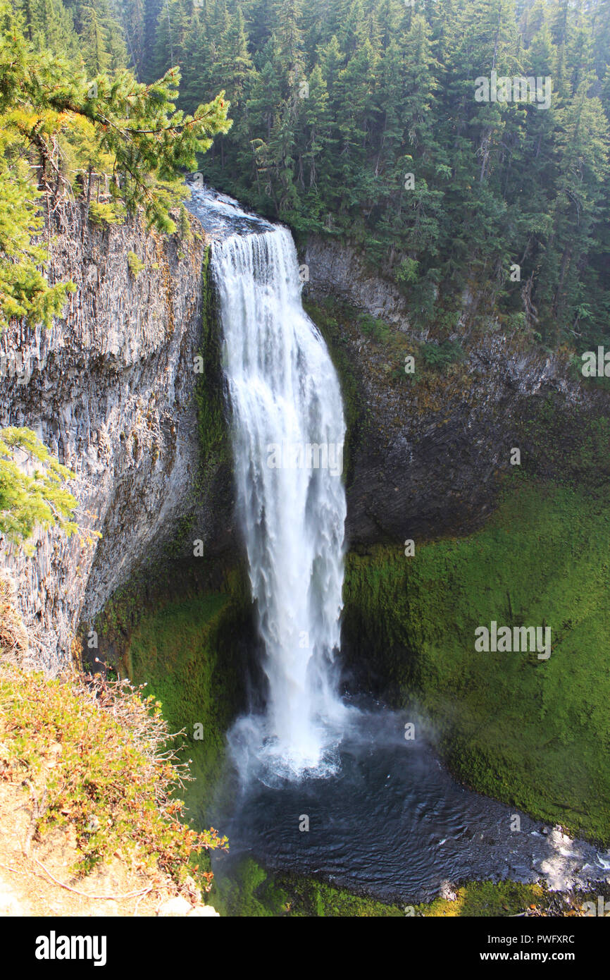 Silver Falls, Silver Falls State Park in Oregon Stock Photo - Alamy