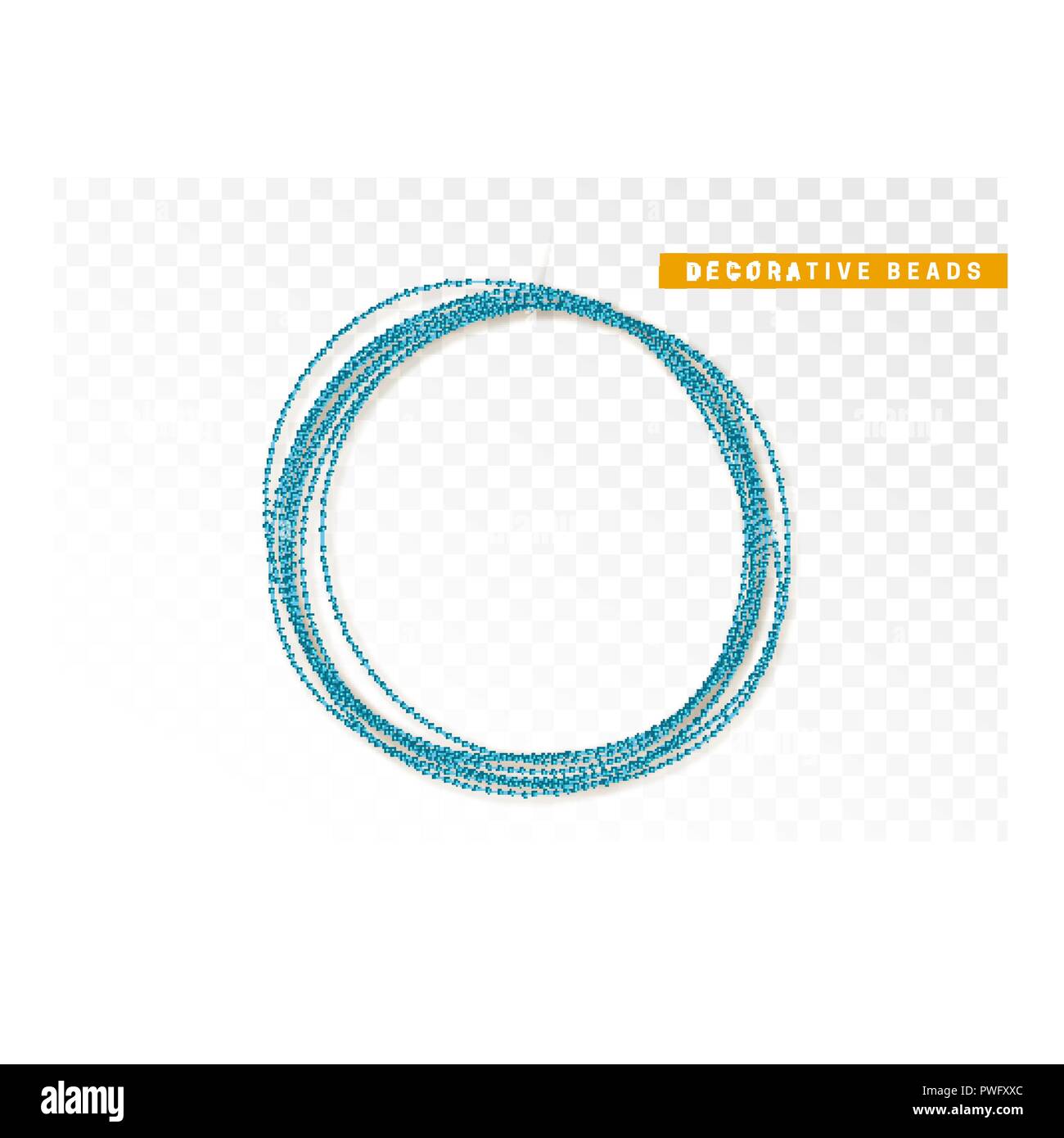 Plastic garland Stock Vector Images - Alamy