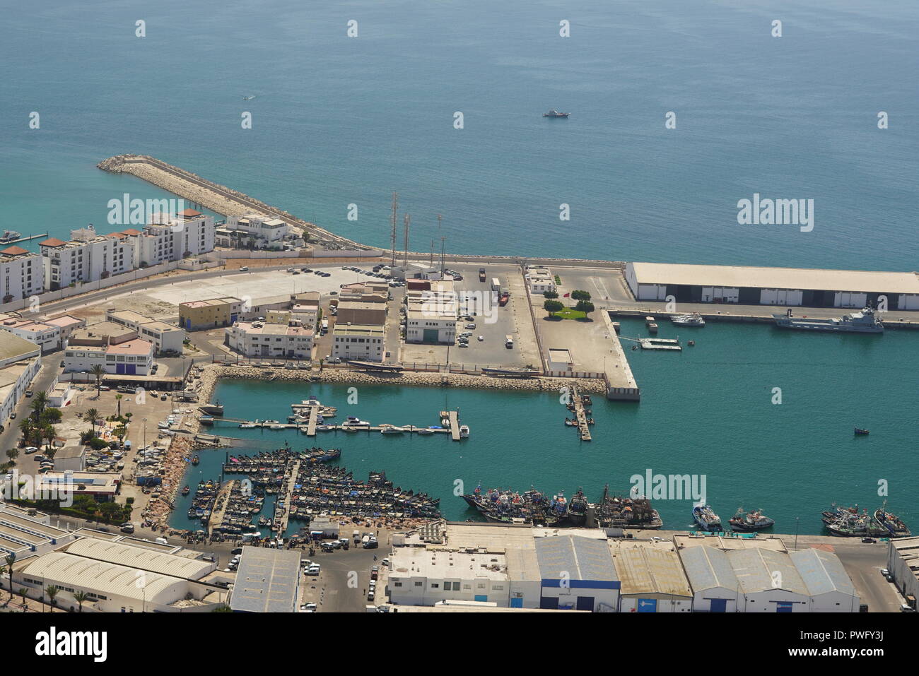 Agadir beach port hi-res stock photography and images - Alamy