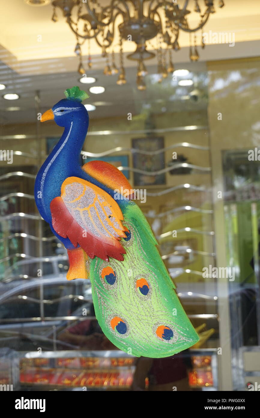 In Hinduism, the Peacock is associated with Saraswati, a deity ...