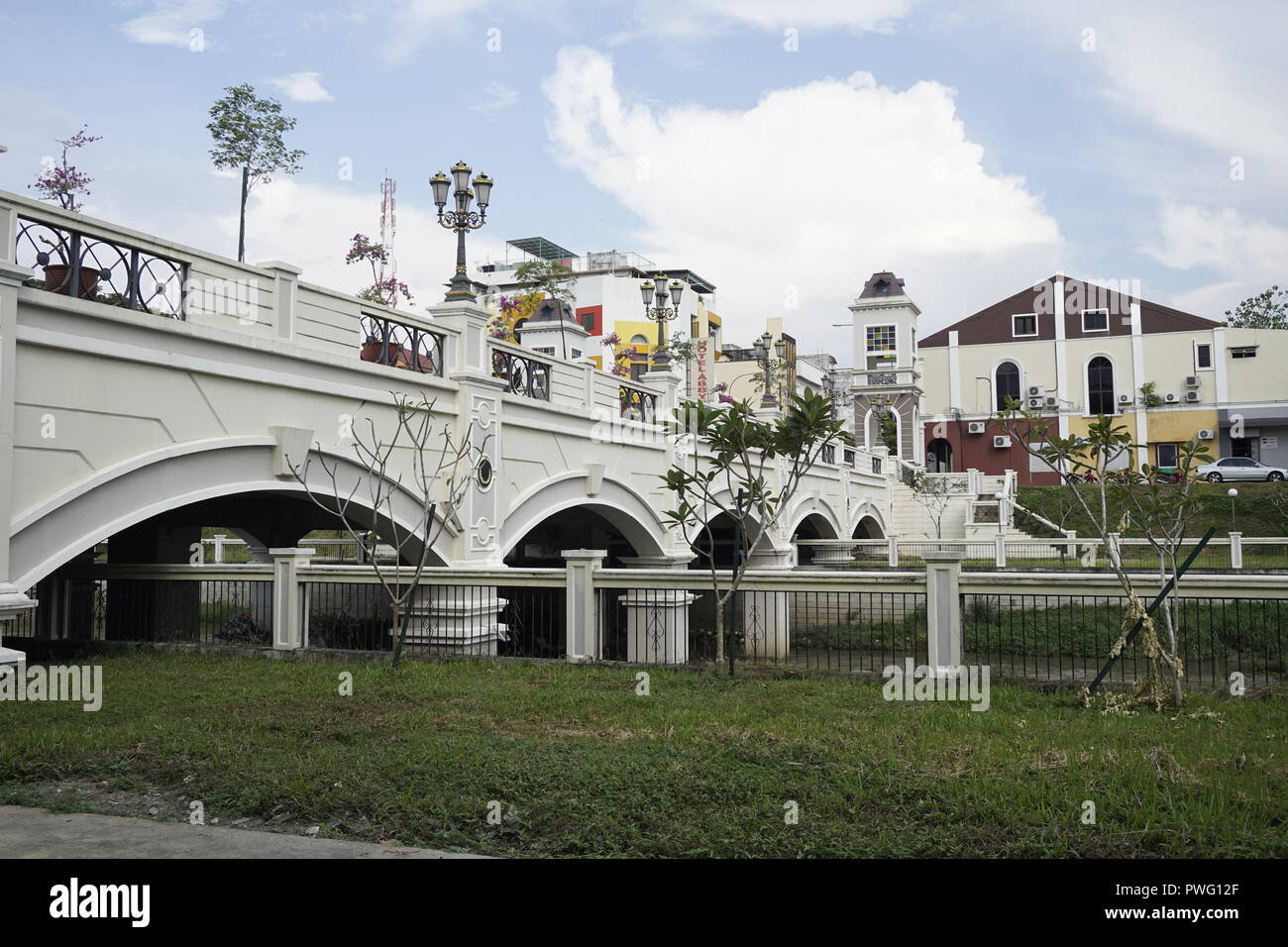 bridge across Kinta River in Ipoh, Malaysia Stock Photo - Alamy