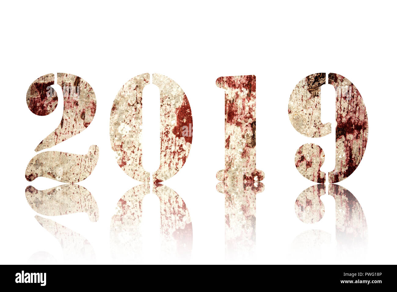 New year 2019 start Cut Out Stock Images & Pictures - Alamy