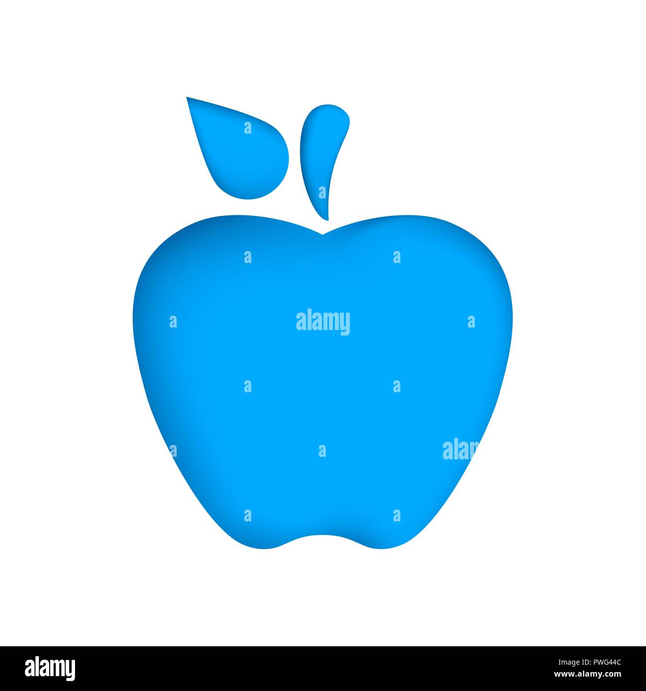 Apple illustration hi-res stock photography and images - Alamy