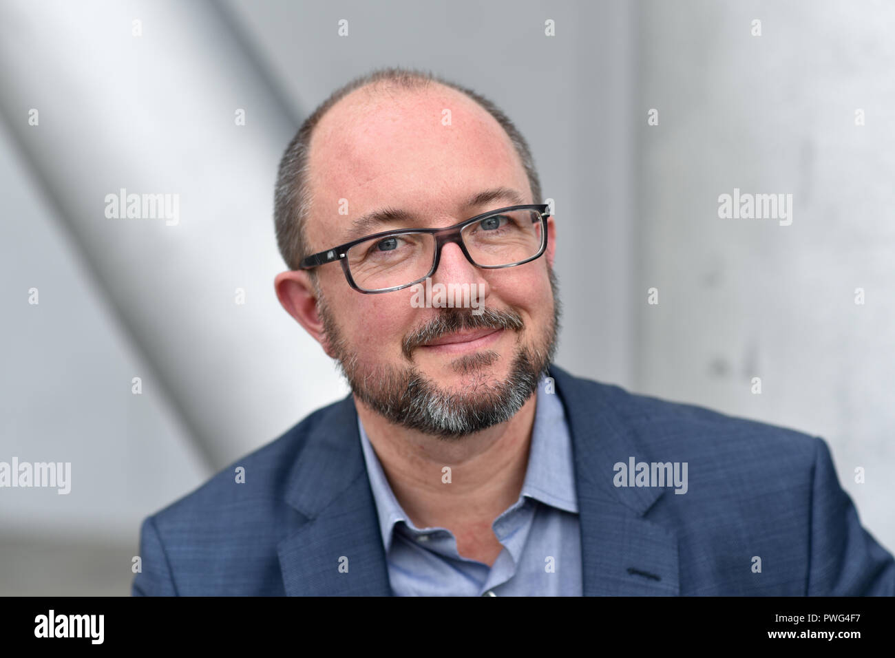 Daniel Bax in October 2018 at the Frankfurt Book Fair. | usage ...
