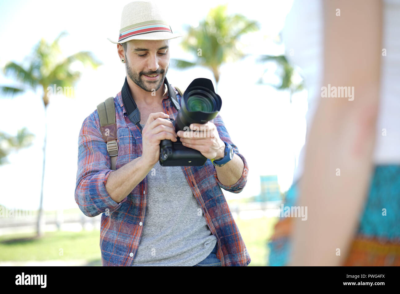 Photographer taking pictures man model hi-res stock photography and ...