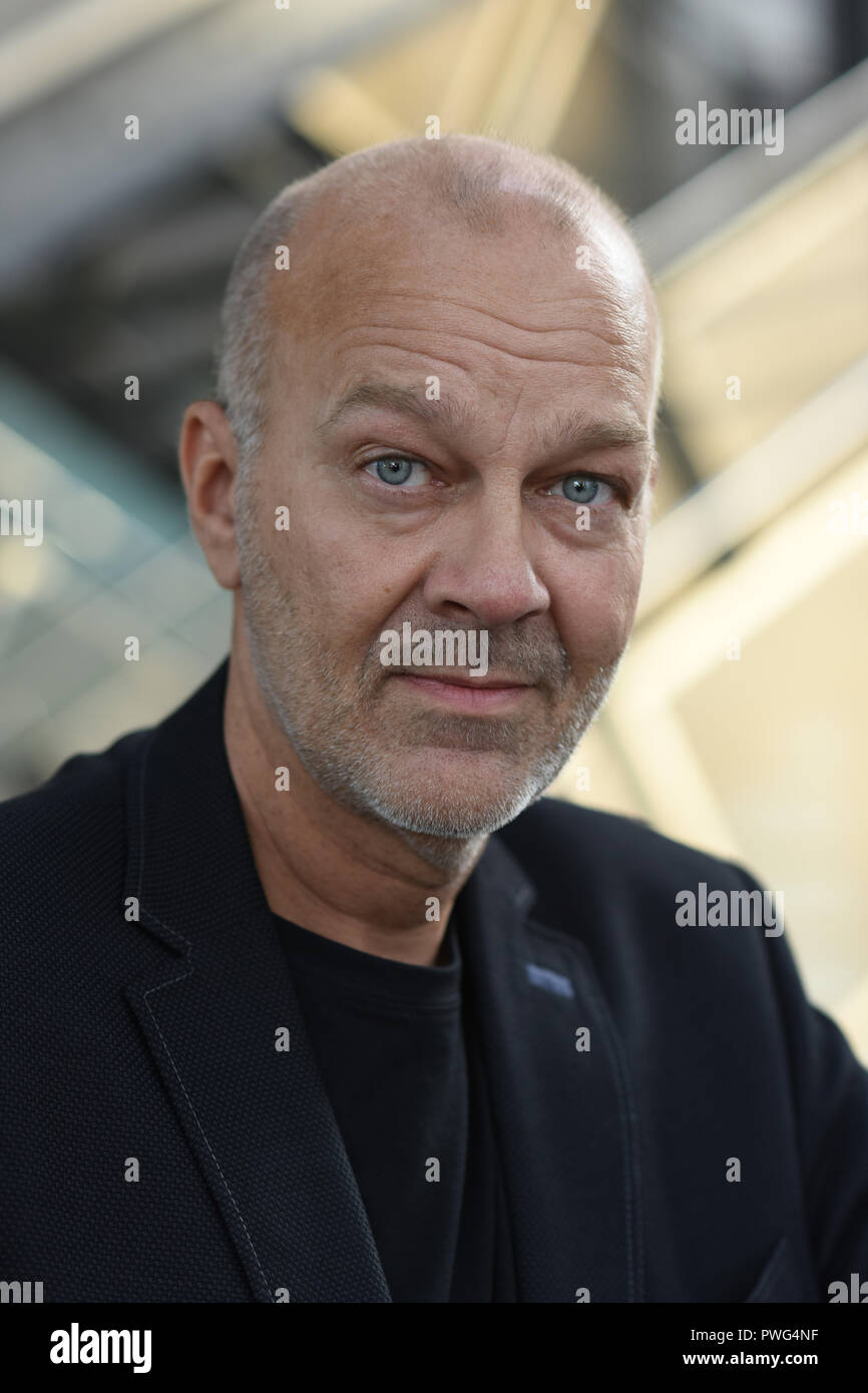 Jens Henrick Jensen in October 2018 at the Frankfurt Book Fair. | usage ...