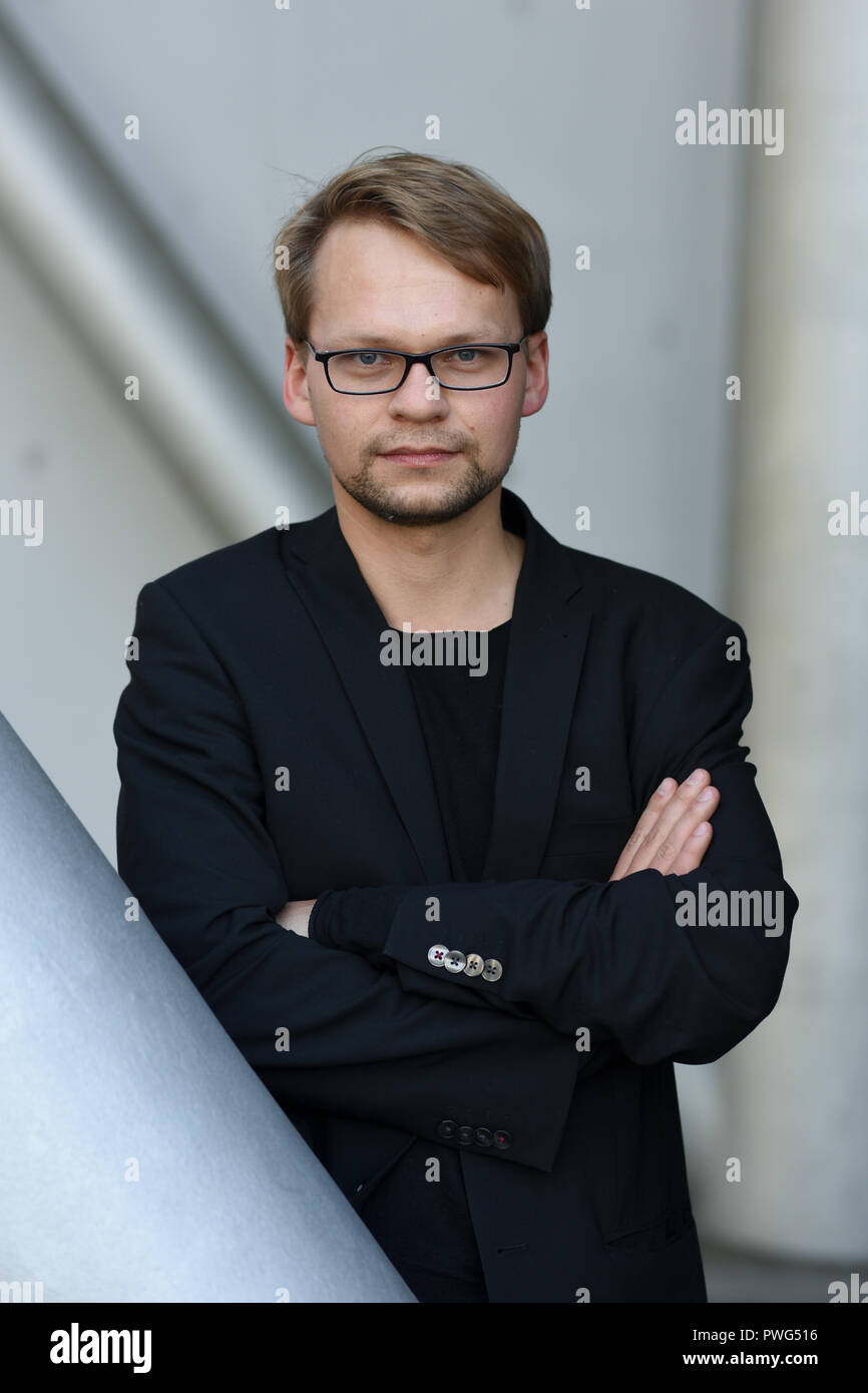 Peter Neumann in October 2018 at the Frankfurt Book Fair. | usage ...