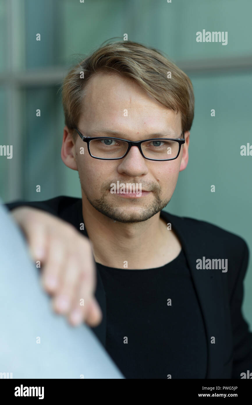 Peter Neumann in October 2018 at the Frankfurt Book Fair. | usage ...