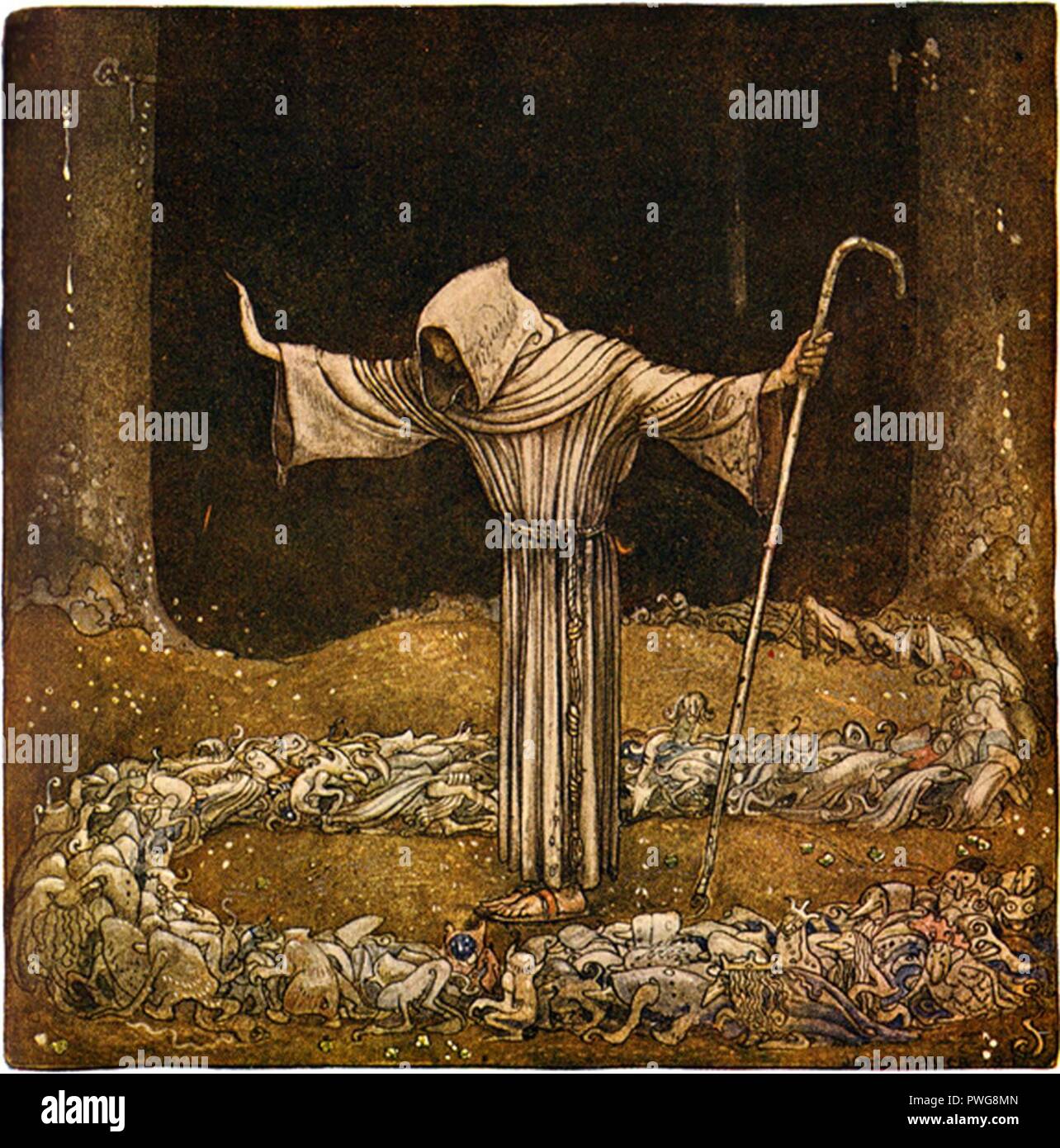 John bauer artwork hi-res stock photography and images - Alamy