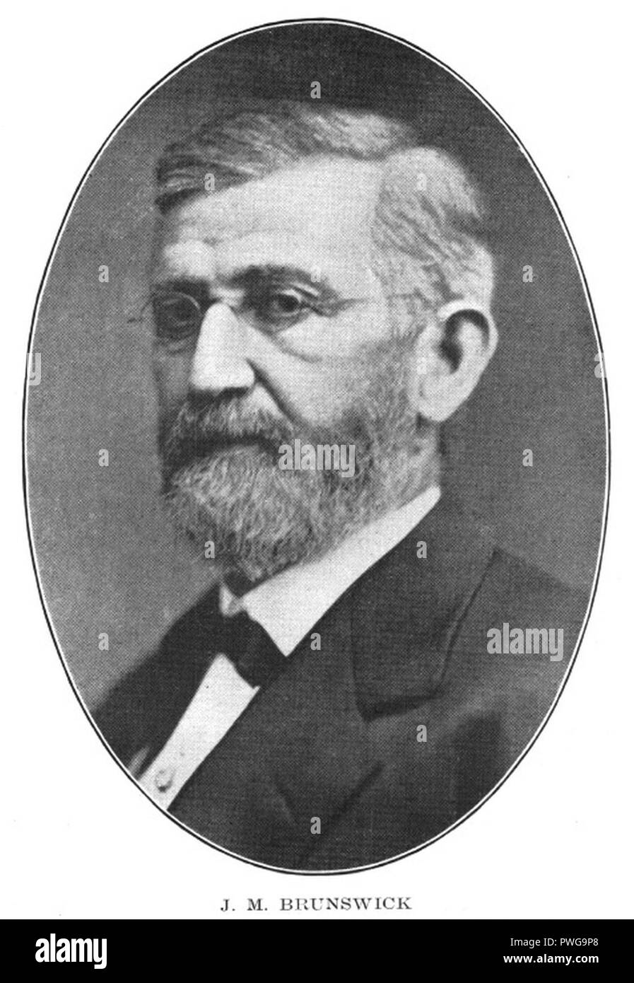 Brunswick, John Moses-Portrait 2 Stock Photo - Alamy