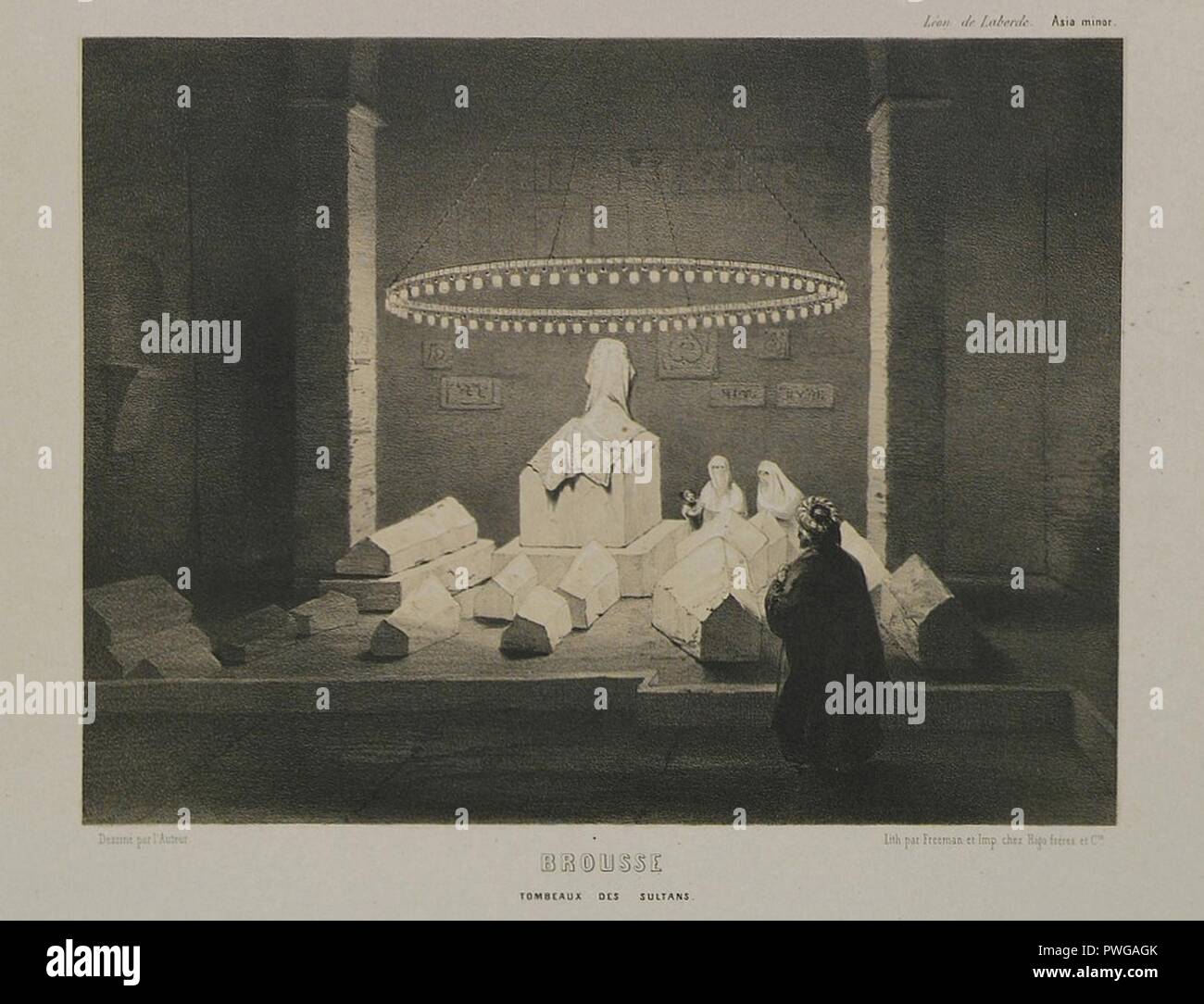 Brousse Tombeaux de Sultans - Laborde Léon Emmanuel Simon Joseph - 1838 ...