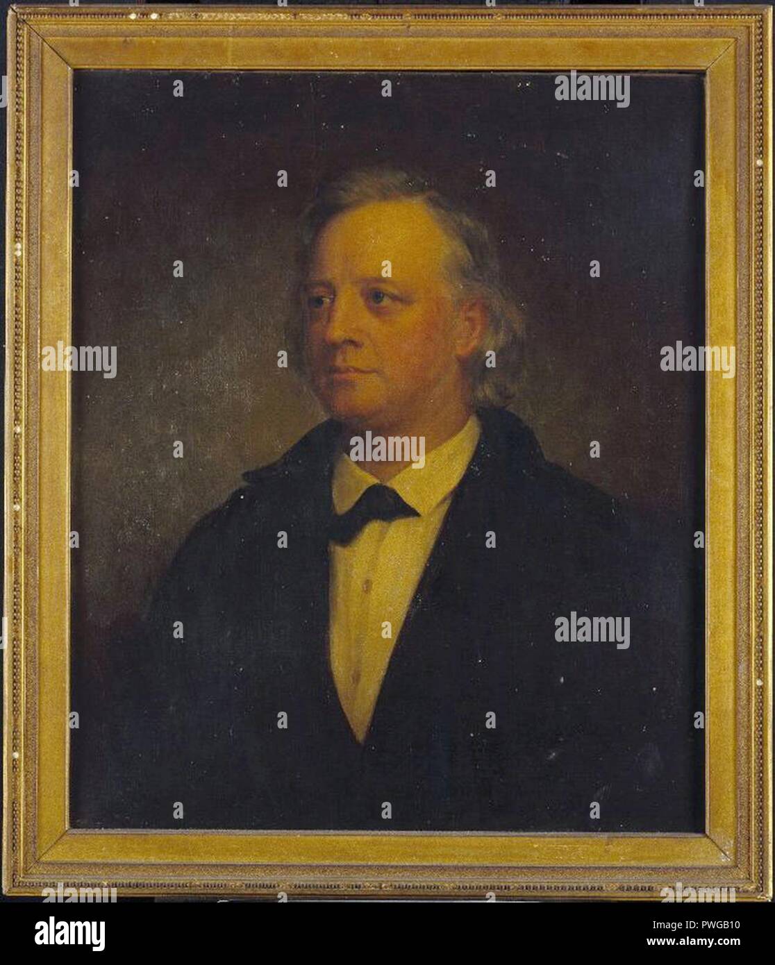 Henry Ward Beecher - George Augustus Baker Jr. - framed Stock Photo - Alamy